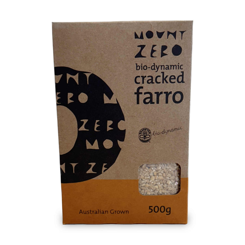 Mount Zero Biodynamic Cracked Farro 500g – Camberwell Wholefoods