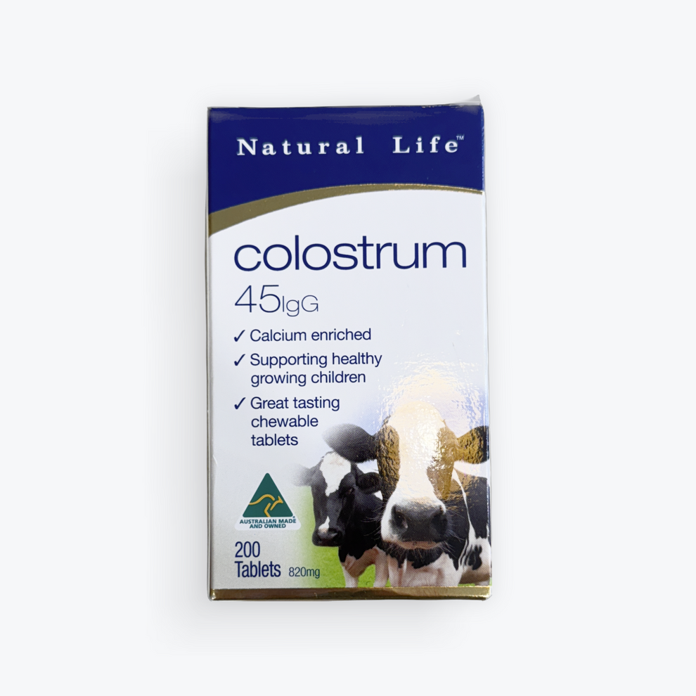 Bovine Colostrum Chewable 200 Tablets – Camberwell Wholefoods