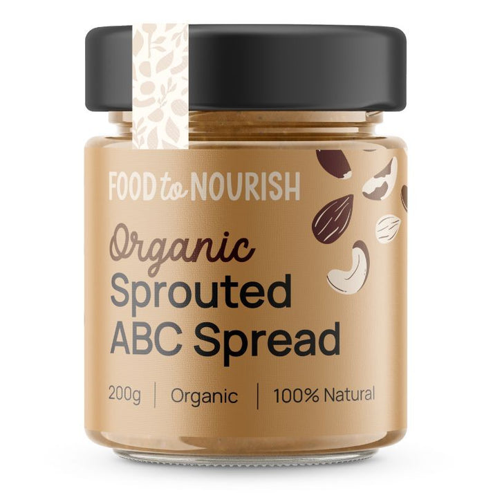 Food to Nourish Organic Sprouted ABC Spread 200g – Camberwell Wholefoods
