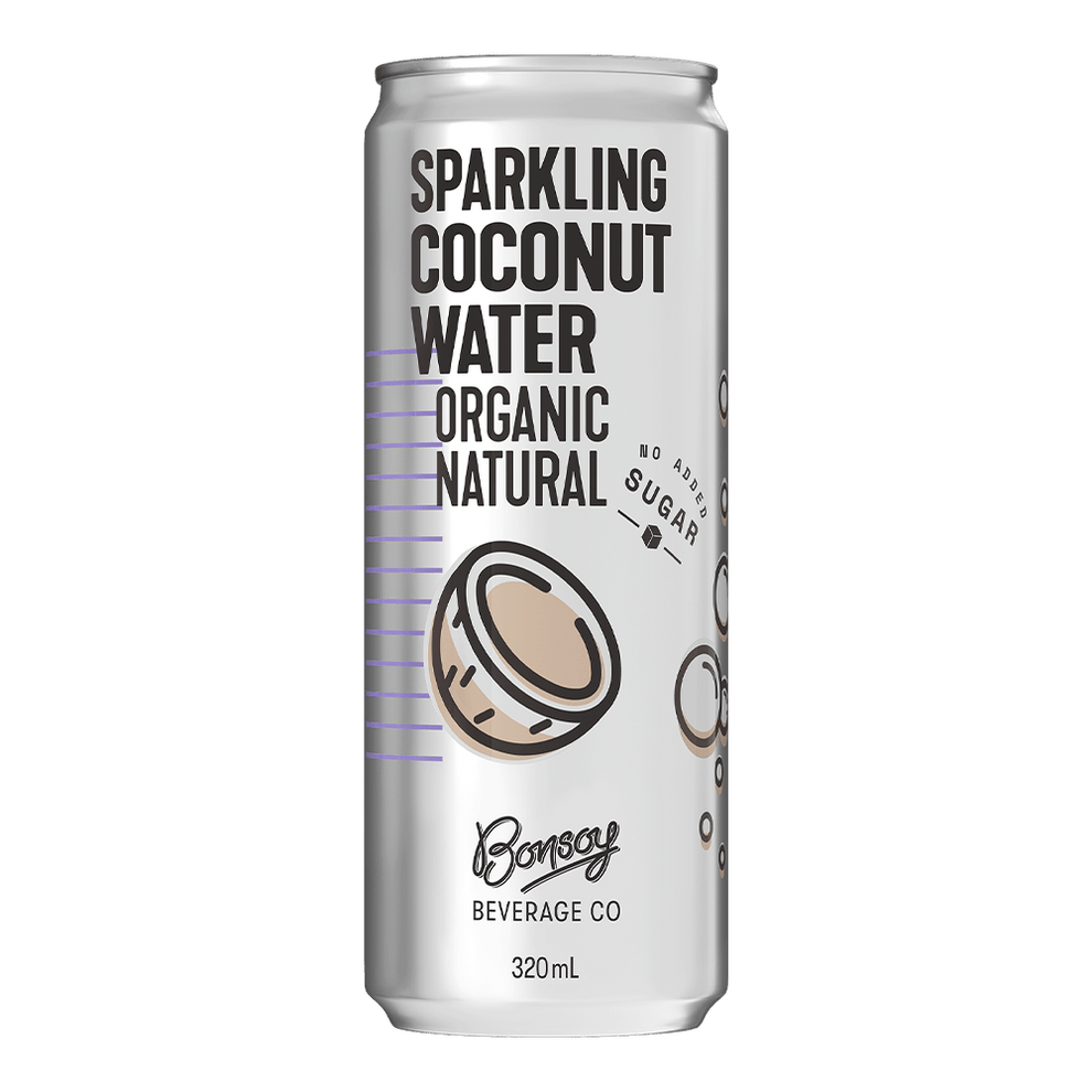 Bonsoy Organic Natural Sparkling Coconut Water 320ml – Camberwell ...