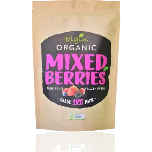 Elgin Organic Mixed Berries 1kg – Camberwell Wholefoods