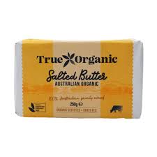 True Organic Butter Salted 250g – Camberwell Wholefoods