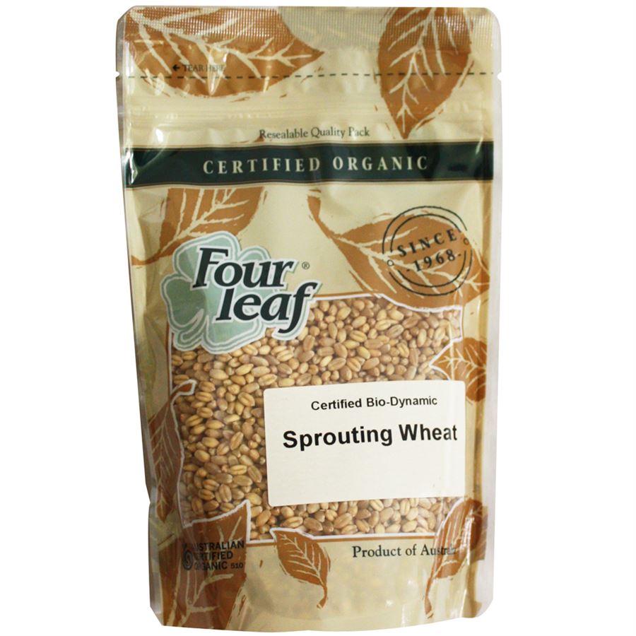 Four Leaf Organic Sprouting Wheat 350g – Camberwell Wholefoods